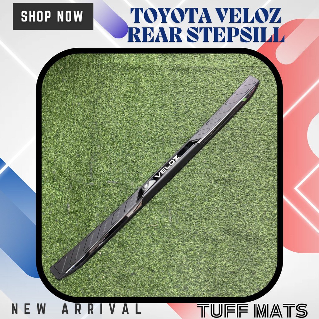 Toyota Veloz rear stepsill protection | Shopee Philippines