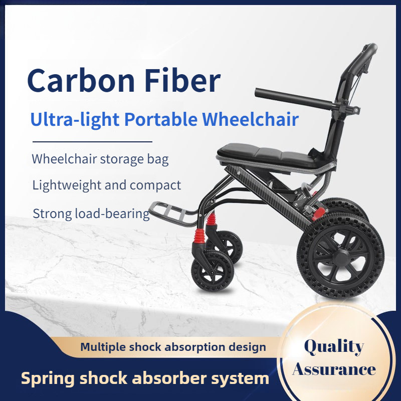 Multi Functional Foldable Manual Wheelchair Lightweight Small Elderly ...