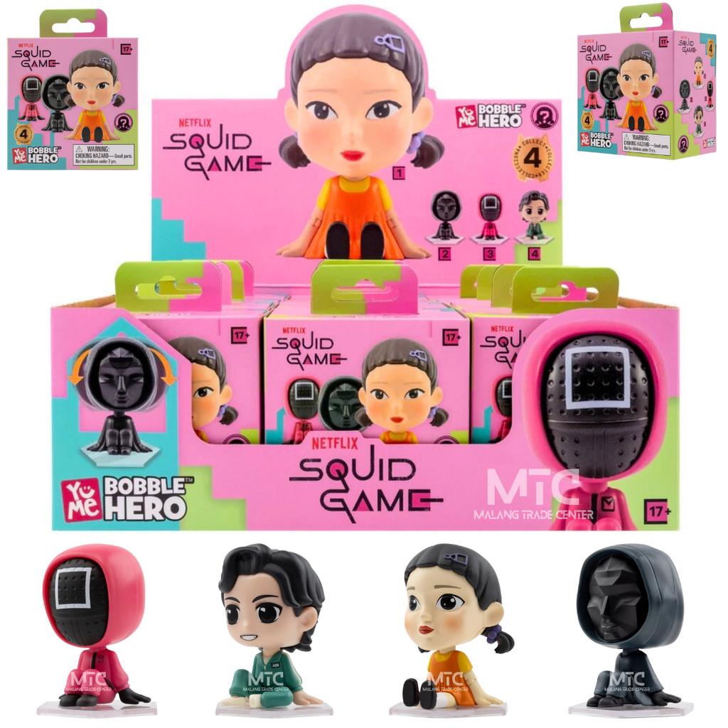 Squid Game Bobble Hero Blind Box Toy | Shopee Philippines