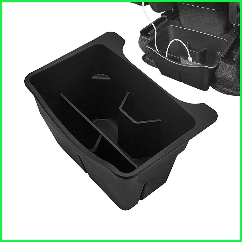 2nd Row Center Console Organizer 2nd Row Back Seat Storage Box Rear ...