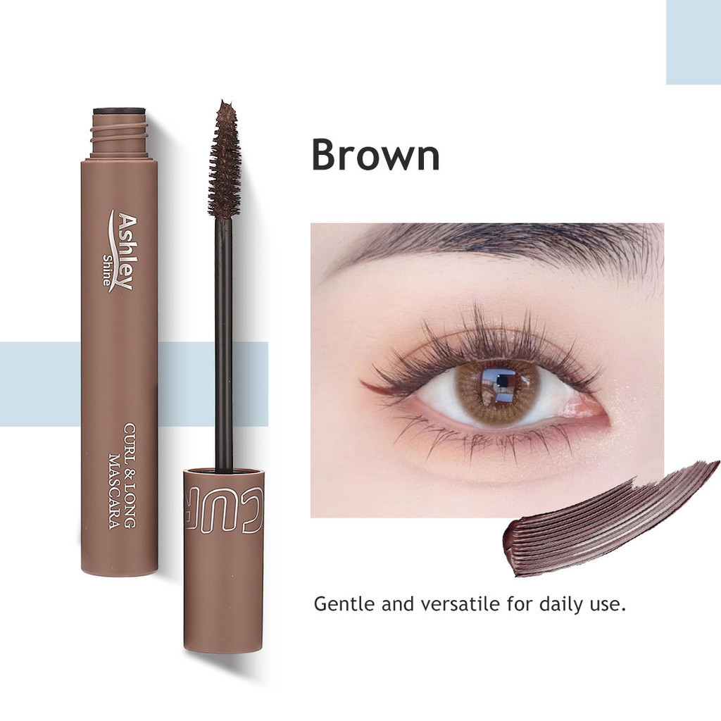 Ashley Shine Waterproof Mascara Lasting Smudge-proof Curling Mascara ...