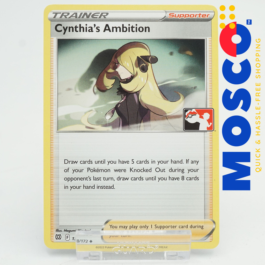 Cynthia's Ambition - 138/172 - Uncommon Prize Pack Series | Supporter ...
