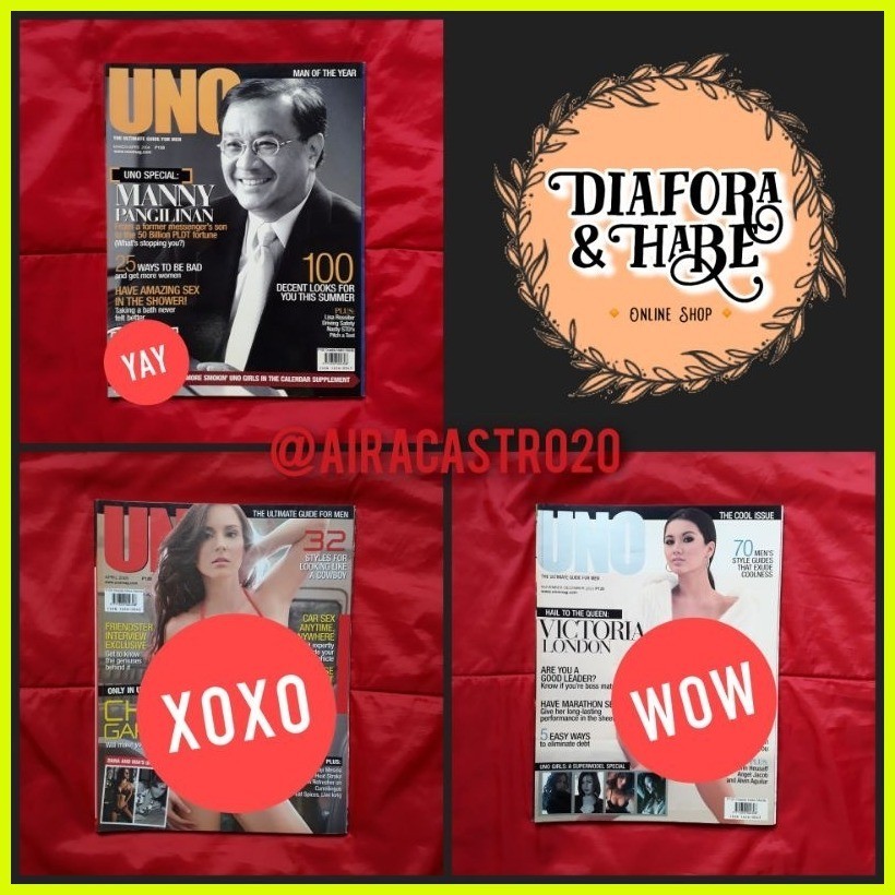 ♞UNO The Ultimate Guide For Men Magazine [R18+] Back Issues 2003/2004 ...