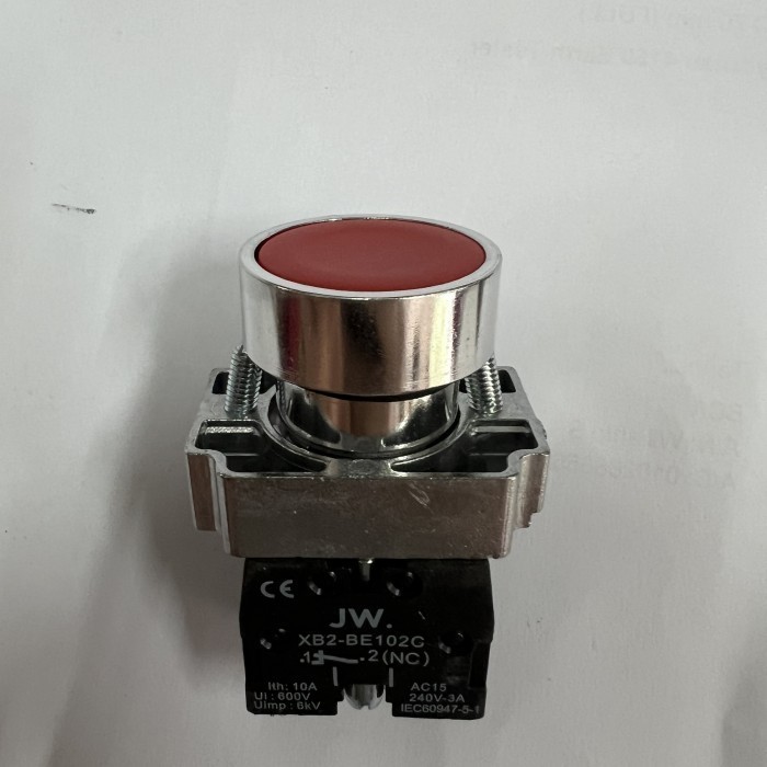 MERAH Push Button (Momentary) XB2 BA42 BA 42 XB2BA42 Red 1 NO | Shopee ...
