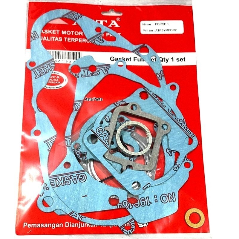 Gasket Full Set Original Asta Yamaha Force One / Force 1 / F1zr / Fizr ...