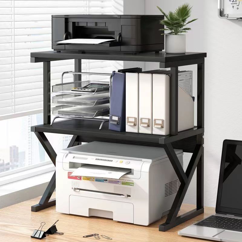 Printer Rack Storage Rack Copier Office Desk Surface Panel File Layered ...