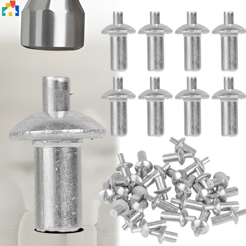 10Pcs Aluminum Alloy Drive Rivets Hammer Drive Expansion Aluminum Nail ...