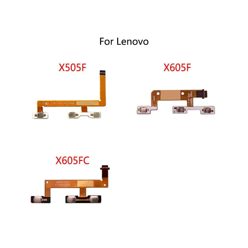 Power Button Switch Volume Mute Button On / Off Flex Cable For Lenovo ...