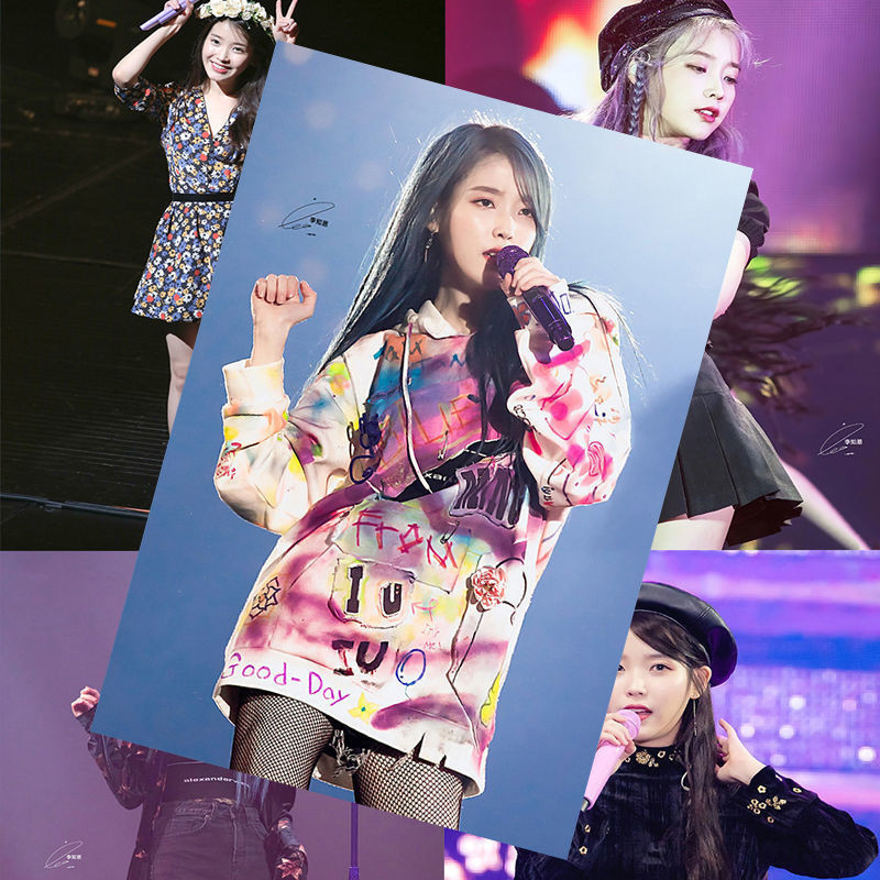 Iu Li Zhien Poster New Style High-Definition Signature Photo Photo ...
