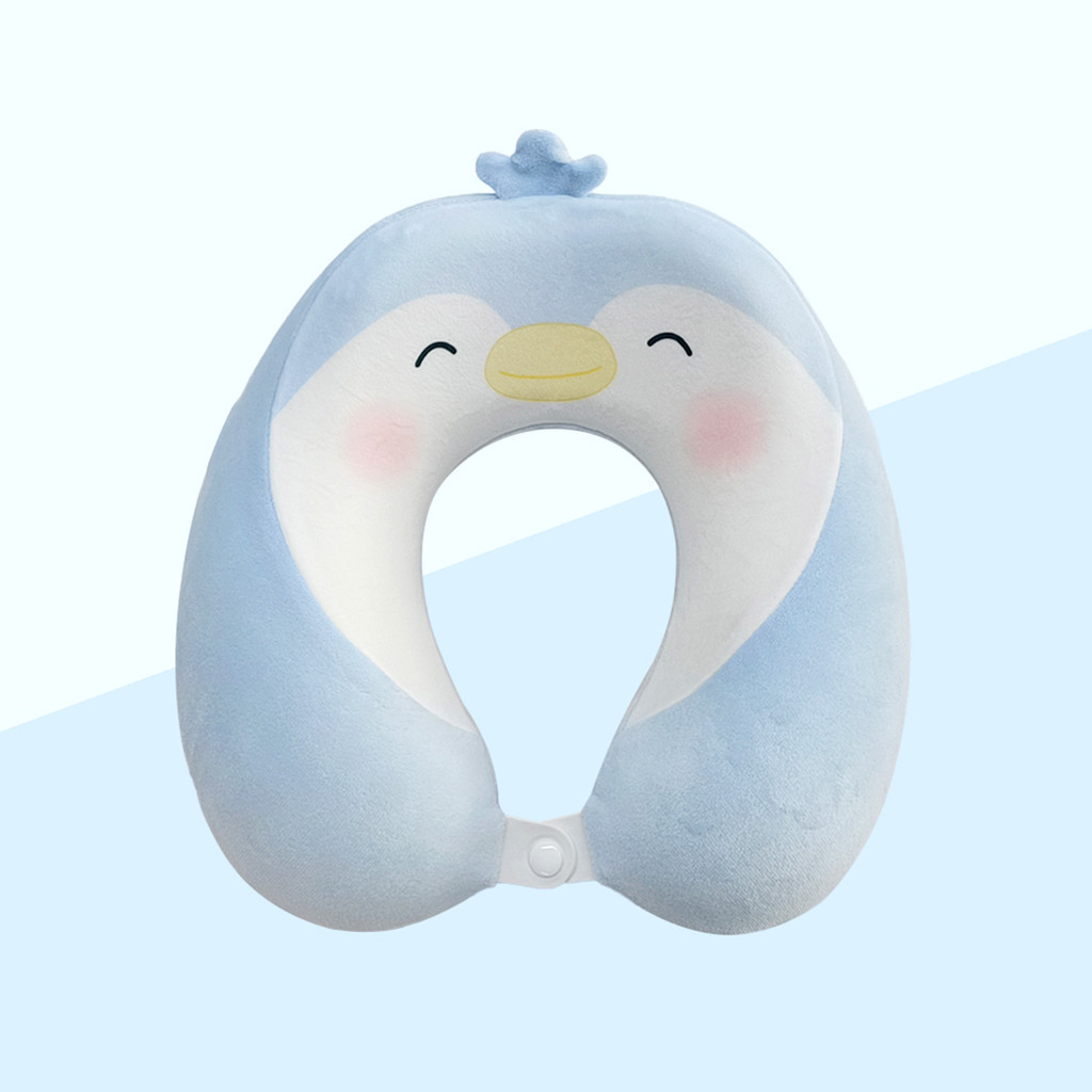 MINISO Animal Memory Foam U Shaped Neck Pillow Penguin | Shopee Philippines