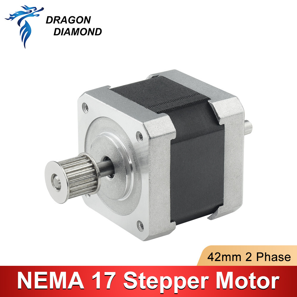 Nema 17 2 Phase K40 Stepper Motor 0.6A 42mm 4-lead for 3D Printer For ...