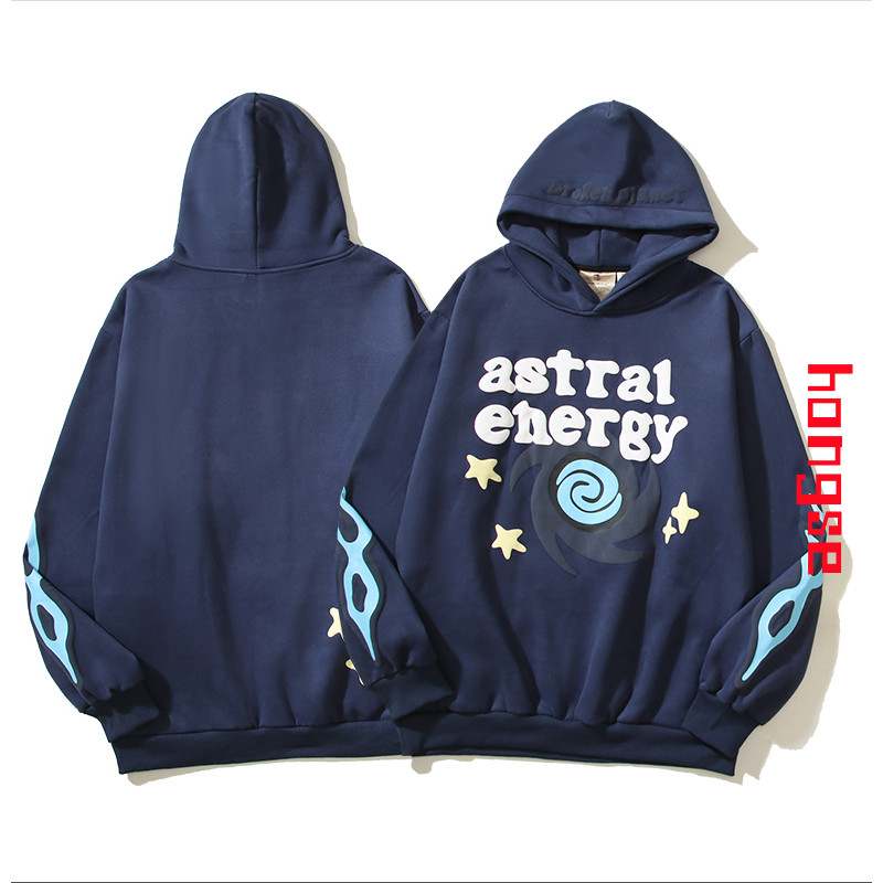 High Street New Vintage Interstellar Energy Foam Letter Casual Men's ...