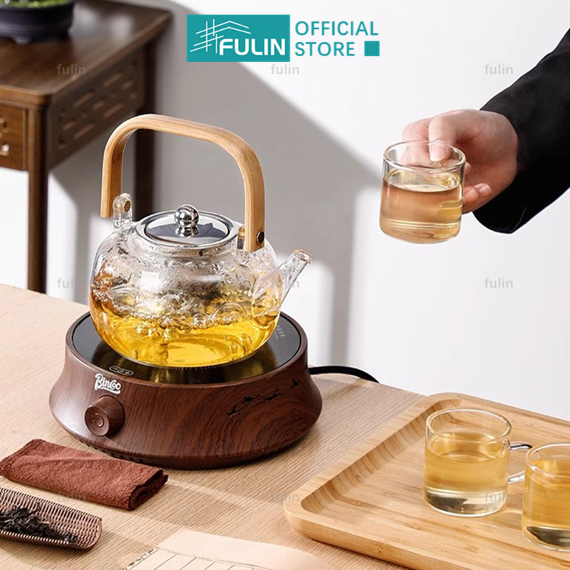 Home Office Glass Teaware Chinese KungFu Teapot Teacup Heat Resistant ...