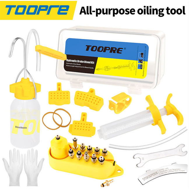 TOOPRE MTB Bike Hydraulic Brake Bleed Tool Kit For SHIMANO MAGURA SRAM ...