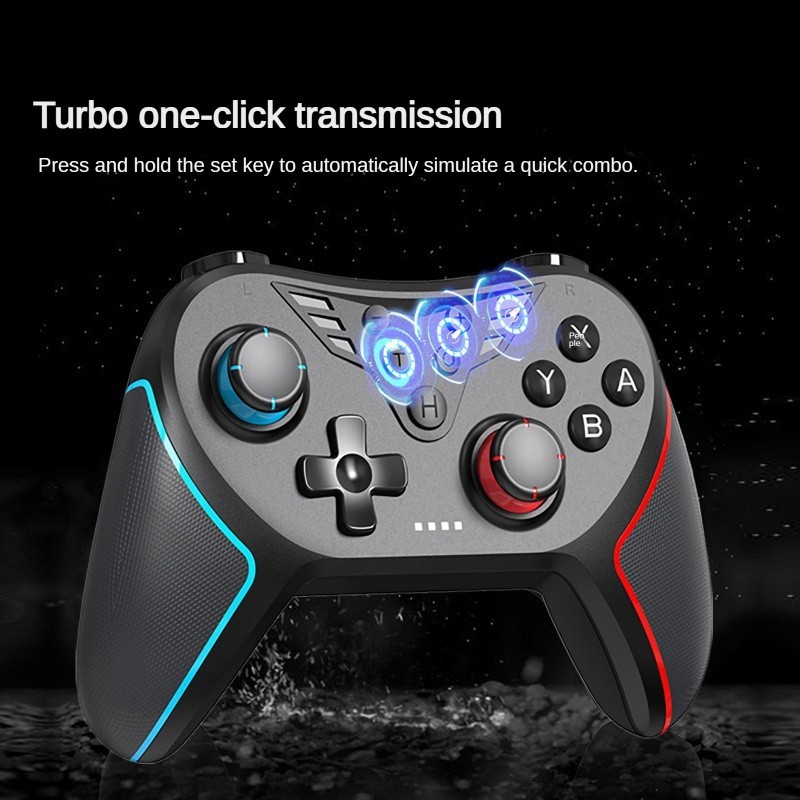 PRO wireless Bluetooth gamepad for Nintendo Switch/Oled, with wake-up vibration 3D NS Pro Hall ...