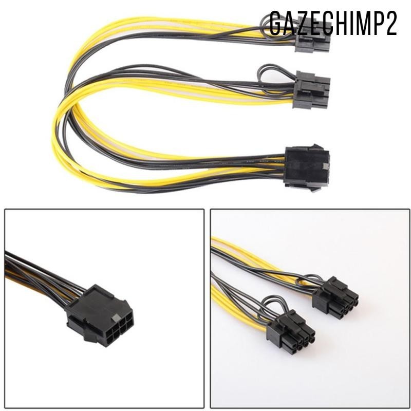 [GAZECHIMP2] PCI-Express PCIE 8 Pin to 8 (6+2) Pin Video Card Y ...