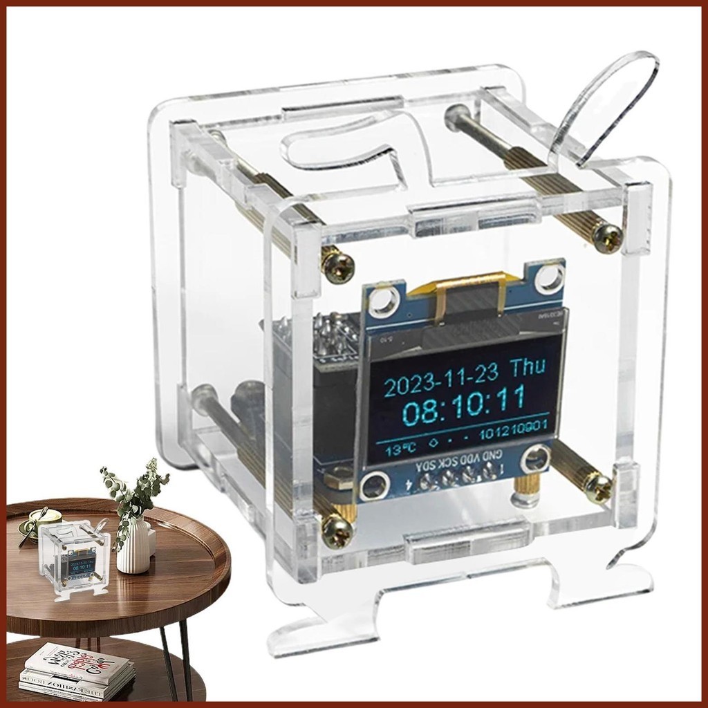 Atomic Clock with Indoor/Outdoor Temp Clear Barometers for the Home ...