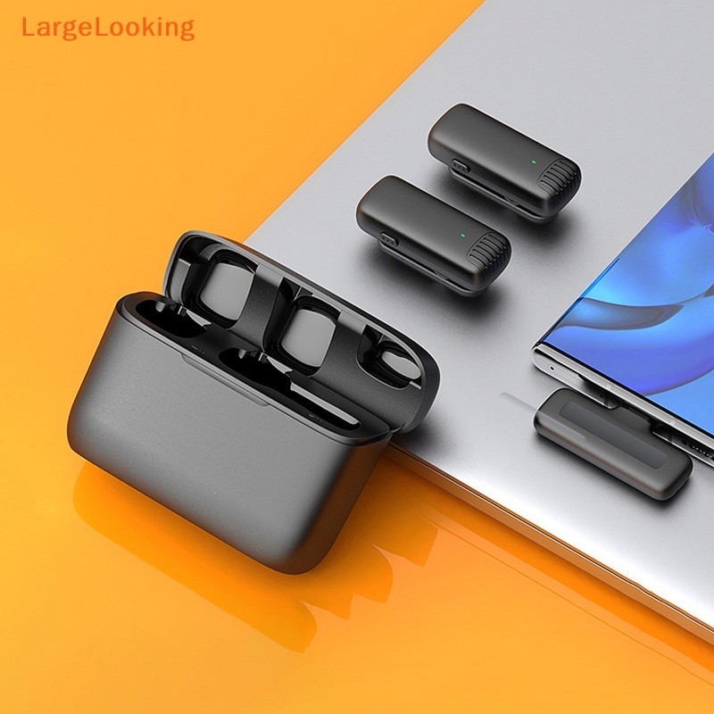 J11 Wireless Collar Microphone With Two Channels And Charging Bin ...