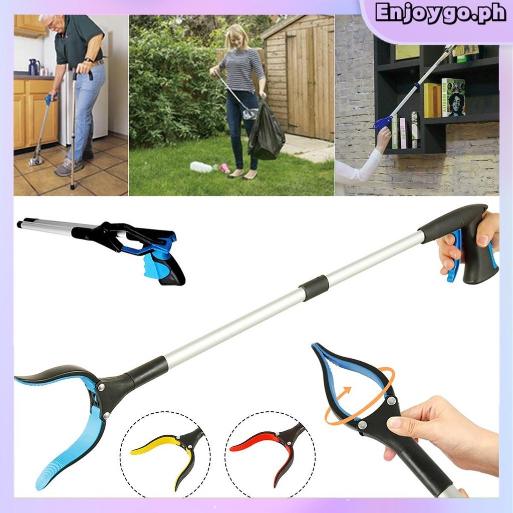 Foldable Grabber Reacher Tool Long Handle Pick Up Stick Reaching Claw ...