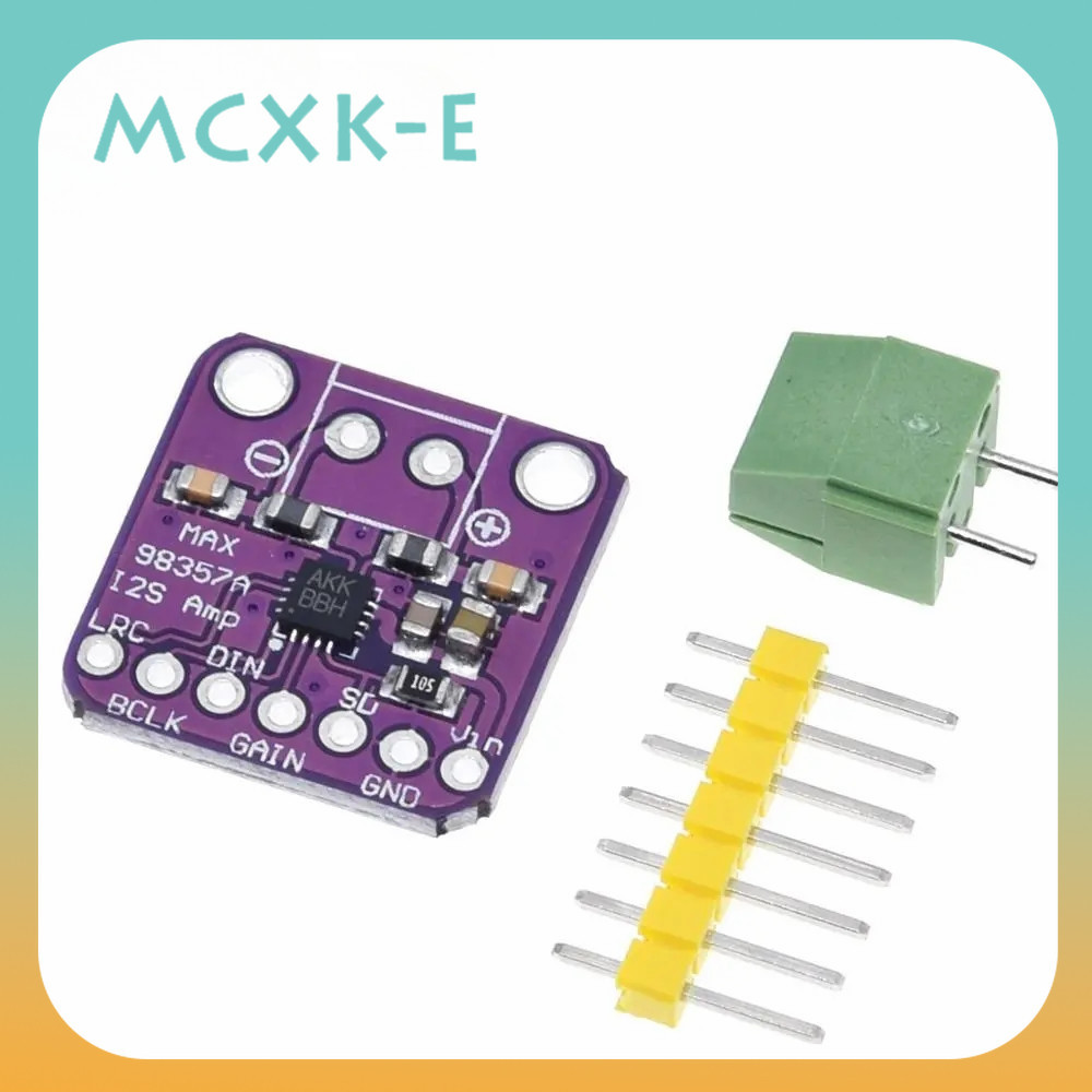 MCXK-E Max98357 3w Class D Amplifier Breakout Interface I2s Dac Decoder ...
