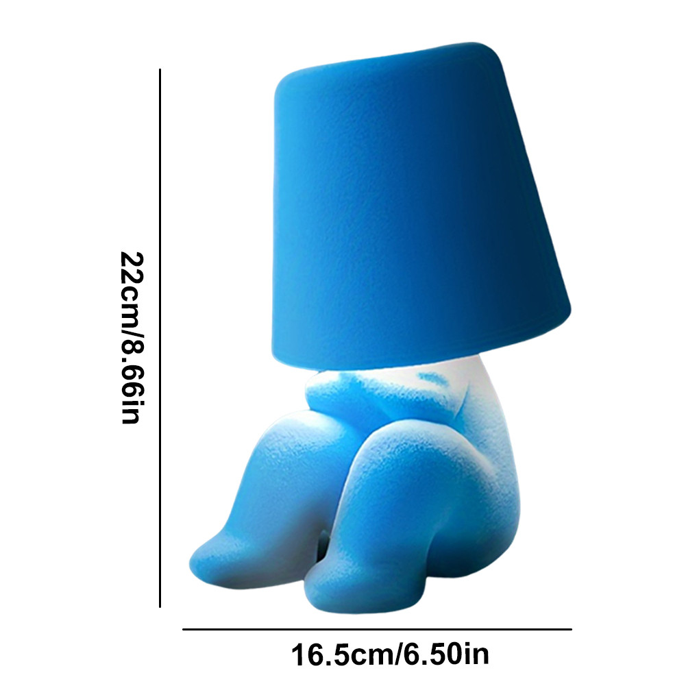 [lous.ph] LED Little Man Lamp Atmosphere Light 3 Light Colors Touch ...