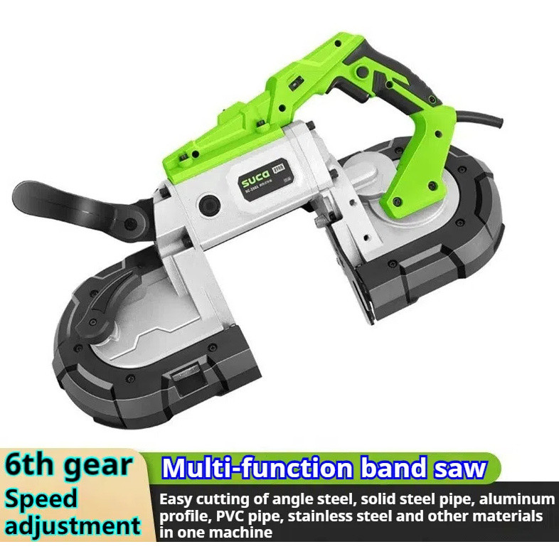 High precision fully automatic band saw, handheld metal cutting machine ...
