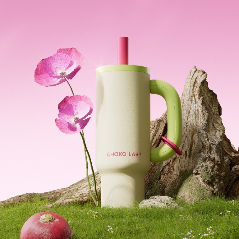 Chako LAB BaWang Cup 1050ml - Pink Apple /Peach Pink/Matcha Milk ...