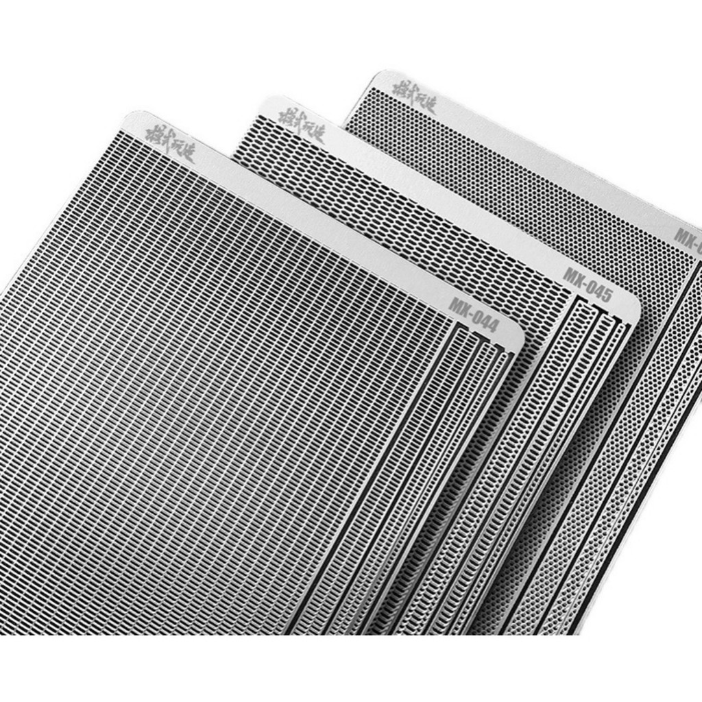 MOSHI MX043-048 Model Mesh Detail Etching Sheet PE Parts for Gundam ...