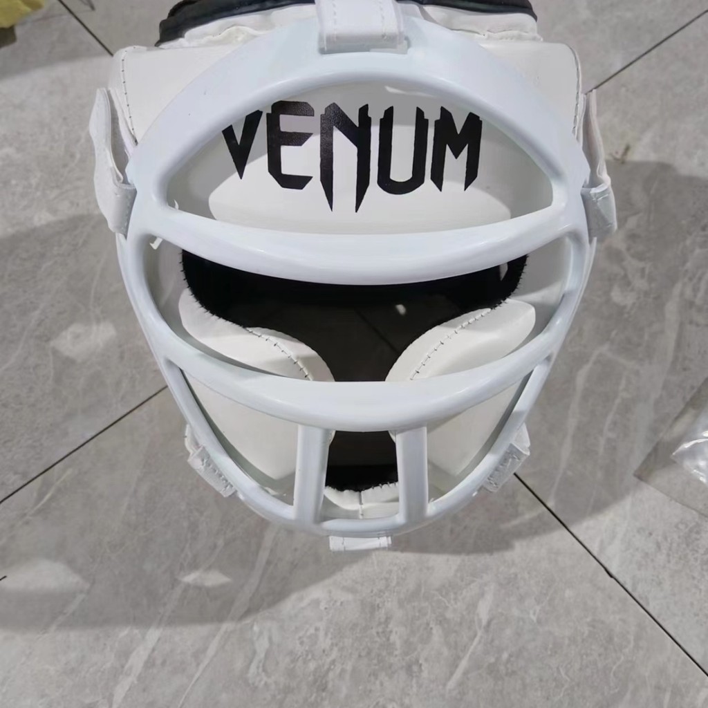 Fully Enclosed Boxing Helmet Face Mask Protective Gear Adult Fighting ...