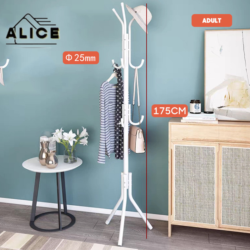 Modern Hook Bag Rack Stand Nordic Style Coat Rack Clothes Rack Sabitan ...