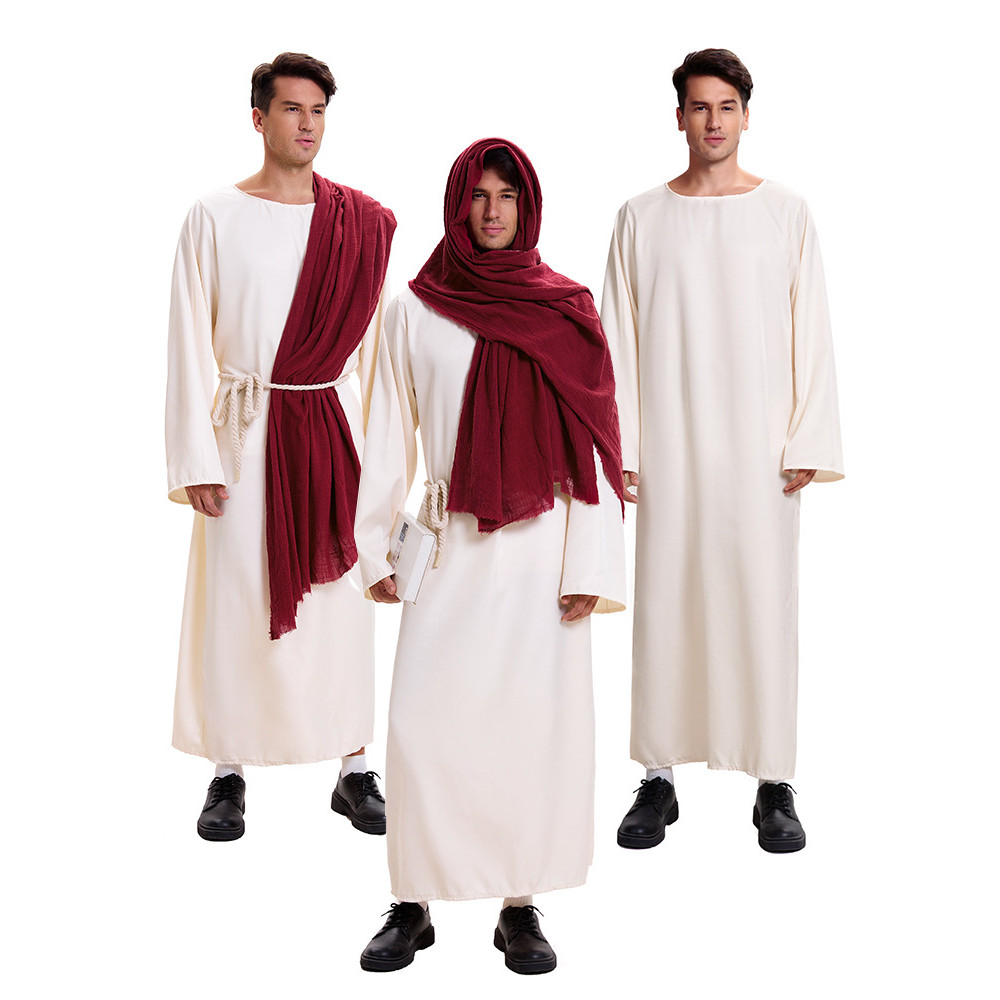 Adult Men's Arabian Style Dubai Robe Middle Eastern Missionary ...