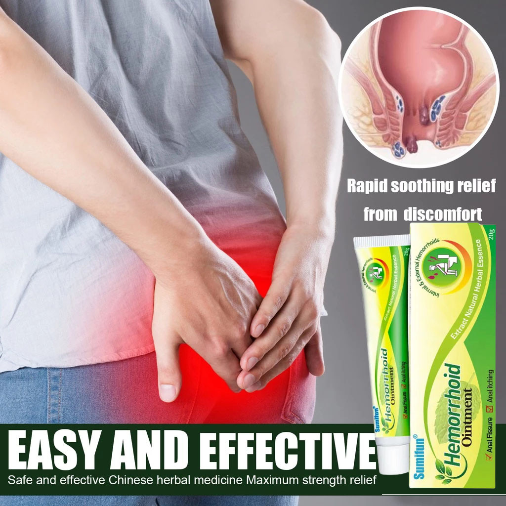 20g Hemorrhoids Ointment Treatment Gamot Sa Almoranas Herbal Essences ...