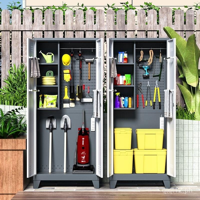 Outdoor Balcony Cabinet Home Storage Cabinet Moisture-proof Sun-proof ...