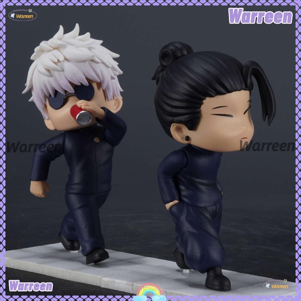 WARREEN Jujutsu Kaisen Anime Figure, 11cm Q Version Anime Action ...