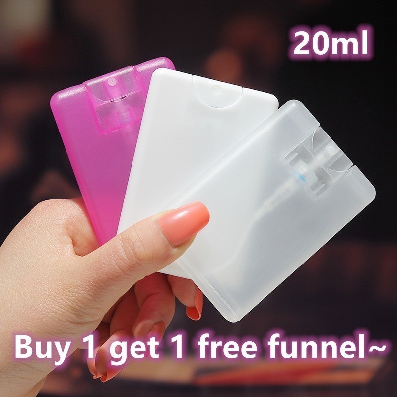 COD 20ml Card Type Plastic Spray Bottles For Perfumes For Travel And ...