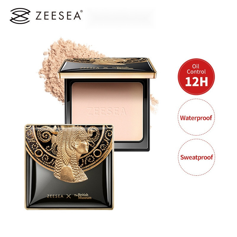 ZEESEA compact powder with mirror British Museum Face Powder Oil ...