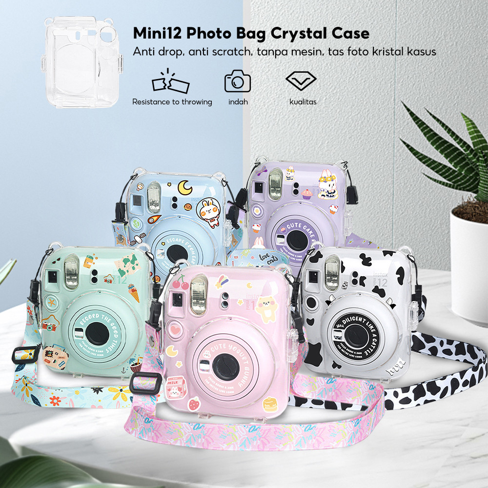 Camera Cases Pocket Photo Hard Case for Fujifilm Instax Mini 12 Motif ...