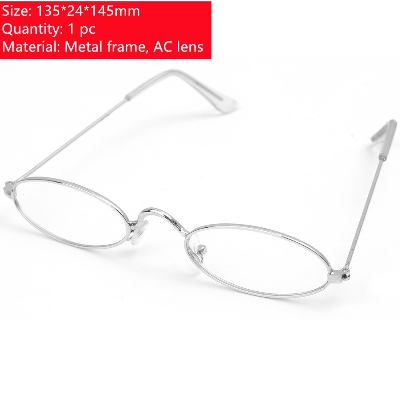 1 PC Design Sense Small Metal Frame Glasses for Women Men Fashion Retro ...