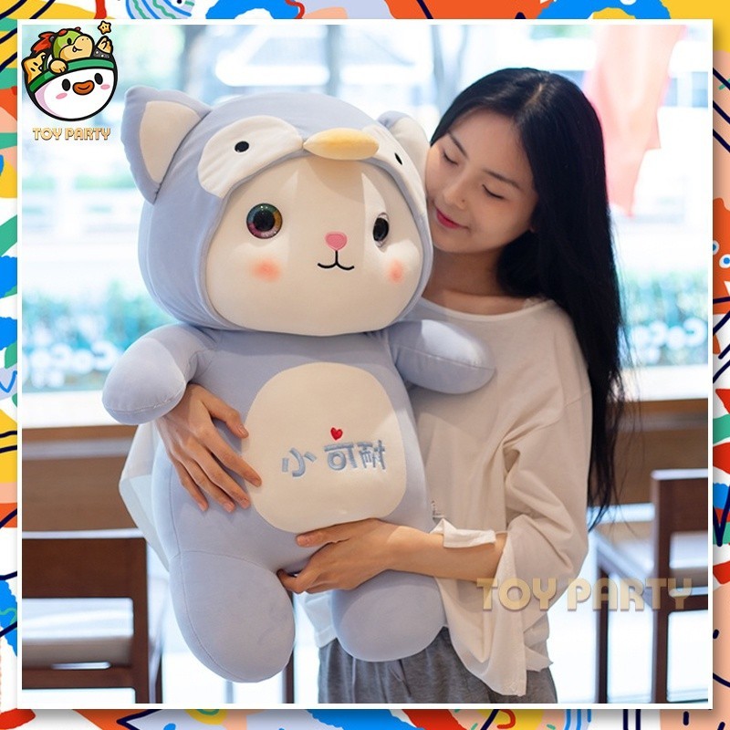 【⭐24H⭐Cat Plush Toy】70cm Cat Plush Toy Kawaii Kitten Stuffed Animals ...