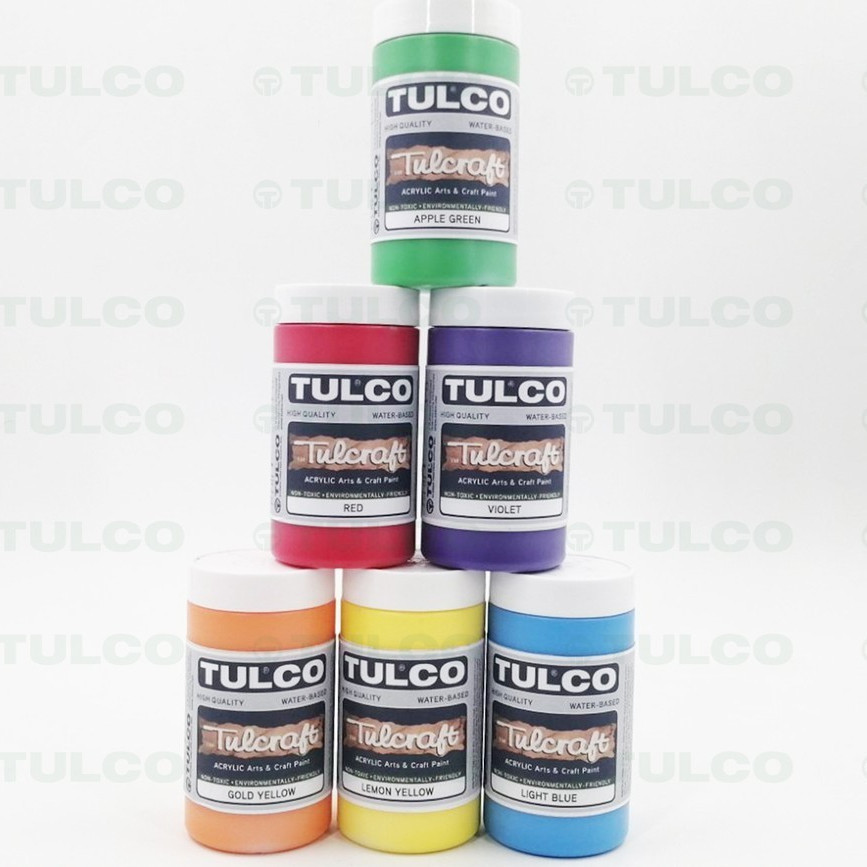 [250G] Tulco Tulcraft (Assorted Colors) Textile ink Paint Silk Screen ...