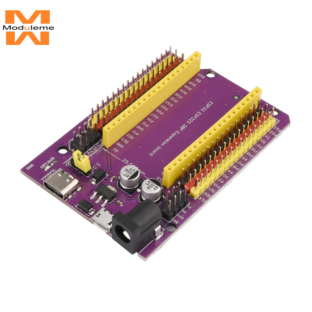 ESP32 Super Breakout Board 38PIN GPIO Expansion Board 3 Types Outputs ... ESP32 Super Breakout Board 38PIN GPIO Expansion Board 3 Types Outputs ...