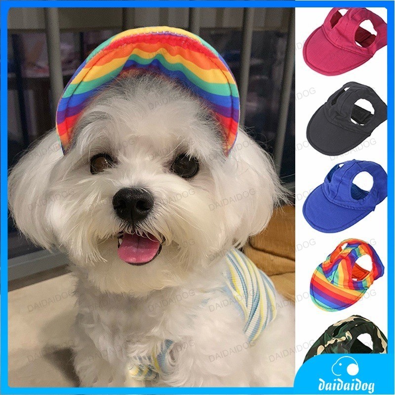 Dog Sun Hats Breathable Dog Baseball Caps Dog Hats Peaked Cap Sun-proof ...