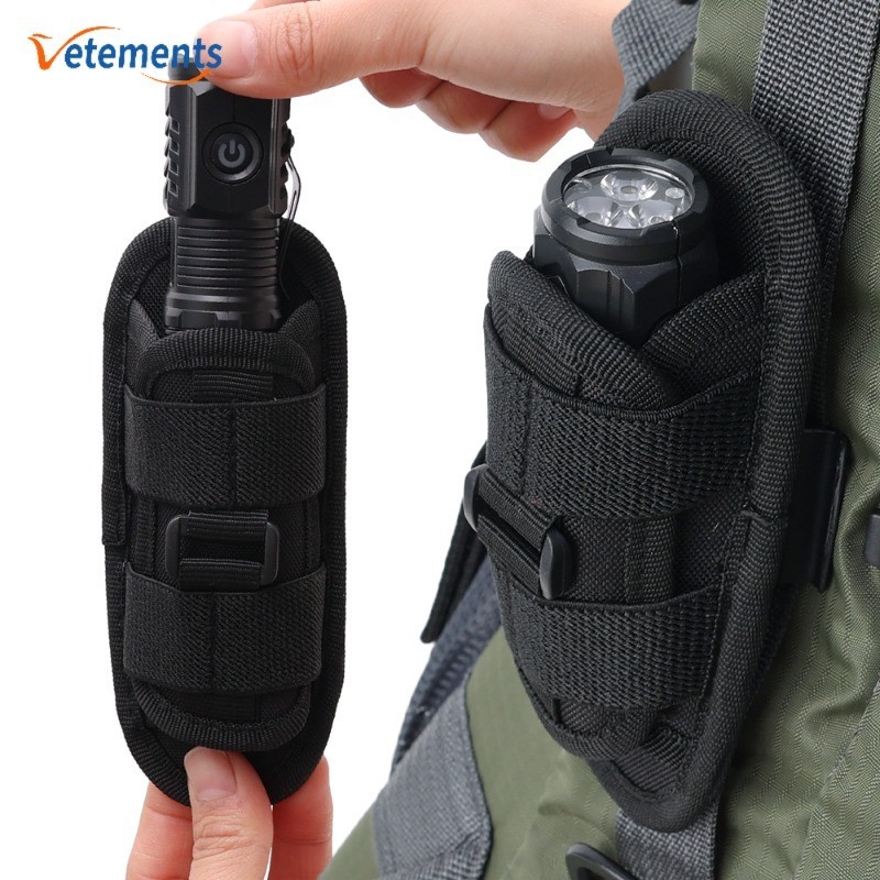 High Quality Nylon Flashlight Storage Bag Outdoor Hunting Camping ...