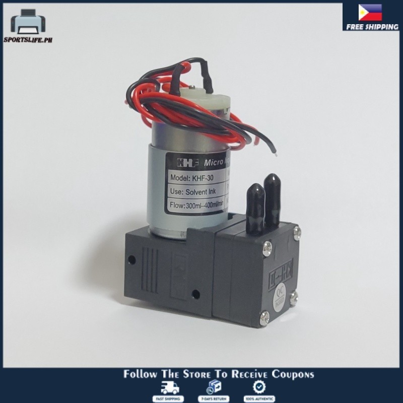 khf-30 Big Ink Pump 300-400ml/min 24V 7W Big Ink Pump For Solvent ...