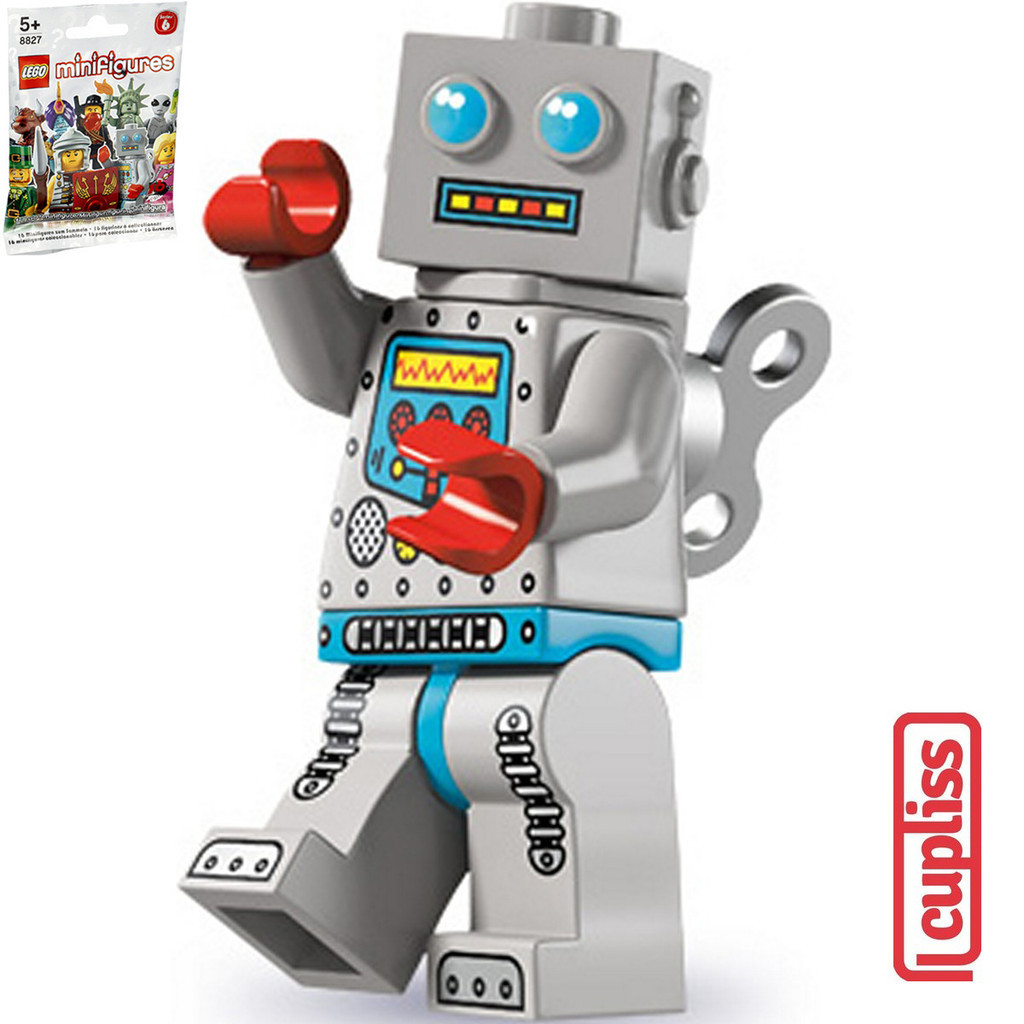 Sealed - Original LEGO Robot Clockwork 8827 Minifigure Series 6 no 7 ...
