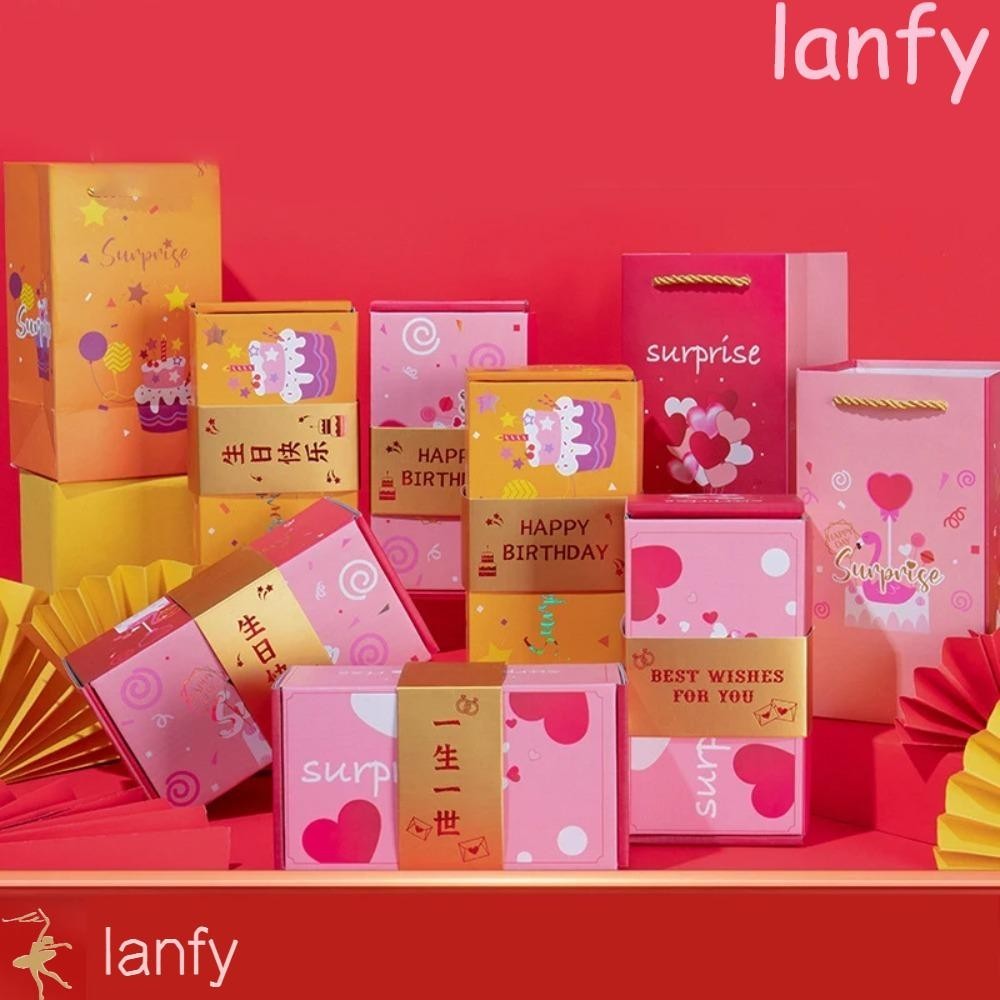 LANFY Cash Explosion Gift Box, Paper Pop Up Surprise Surprise Bounce ...