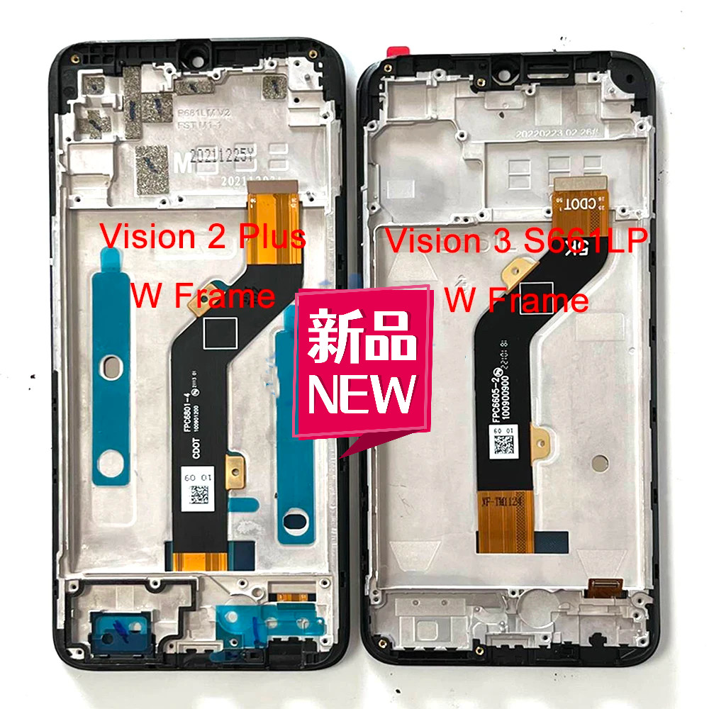 For Itel Vision 1 Plus 2 Plus Vision 3 LCD Display Touch Screen With ...