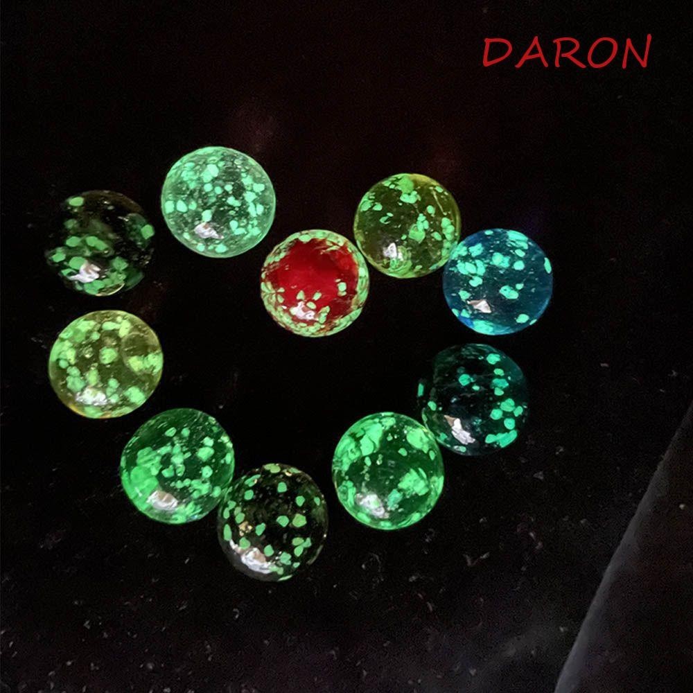 DARON Glass Marbles Glow in The Drak Home Decor 10pcs|Beads Bouncing ...