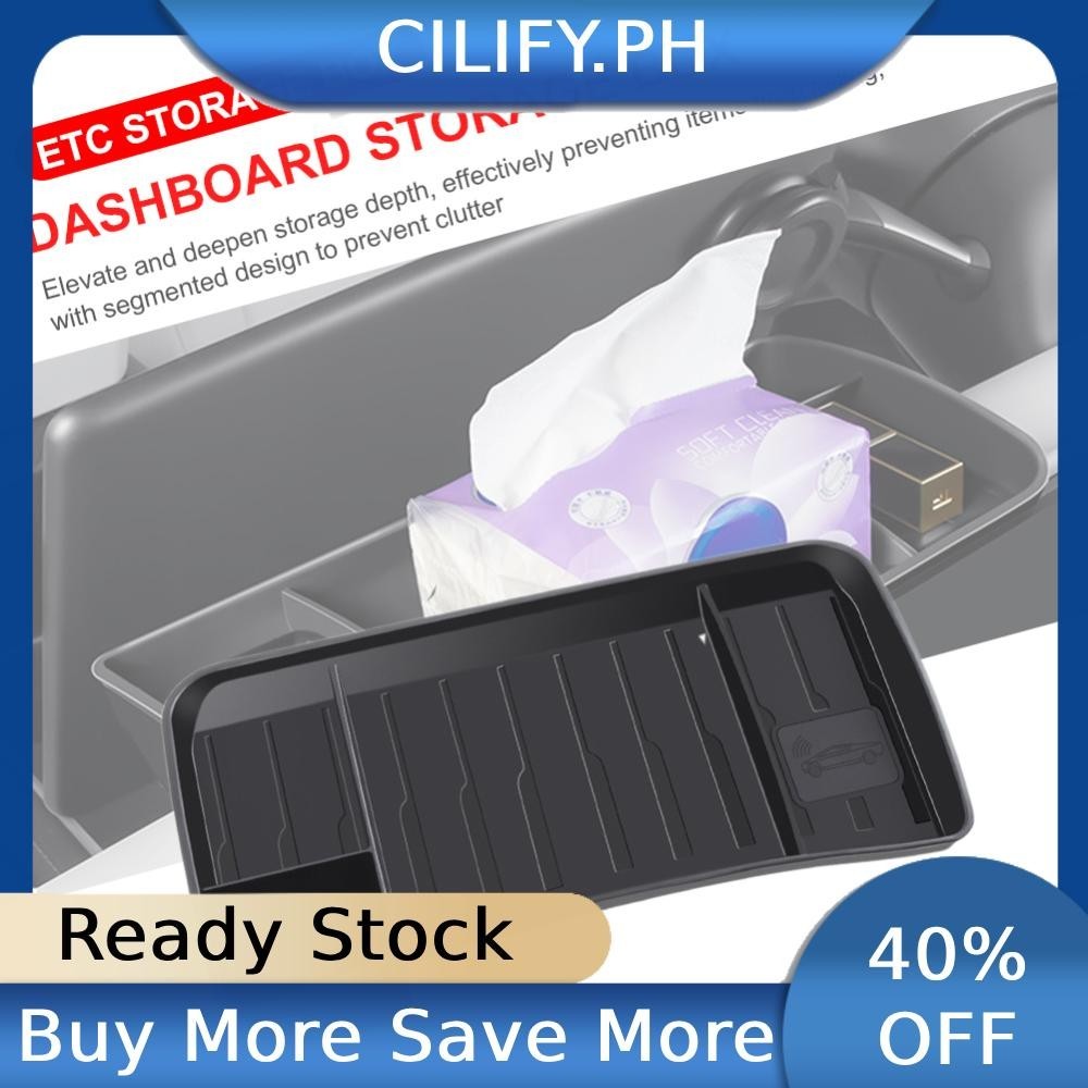 Dashboard Storage Box Antislip Screen Rear Storage Box for Tesla Model ...