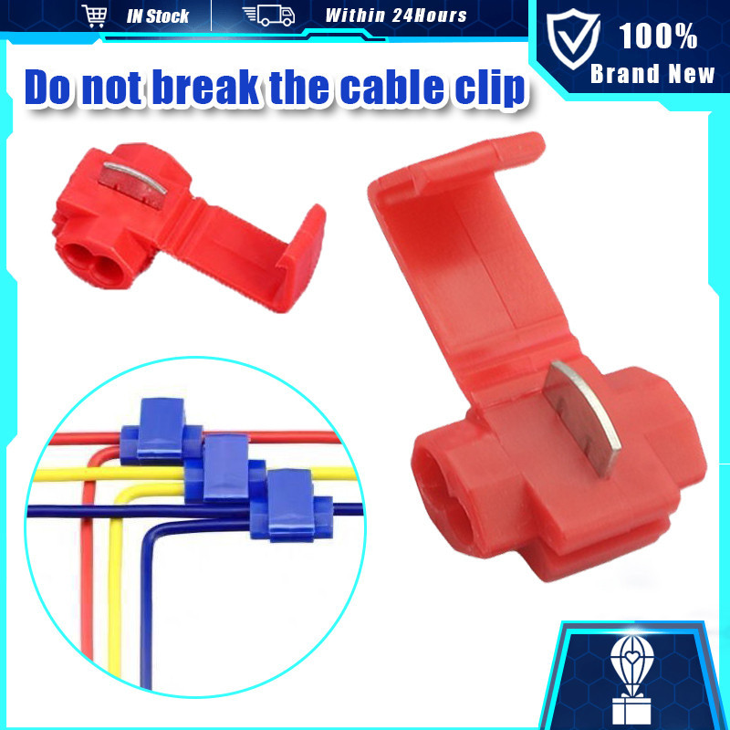 Quick Splice Snap Electric Wire Crimp Connectors 10/20Pcs Electrical ...